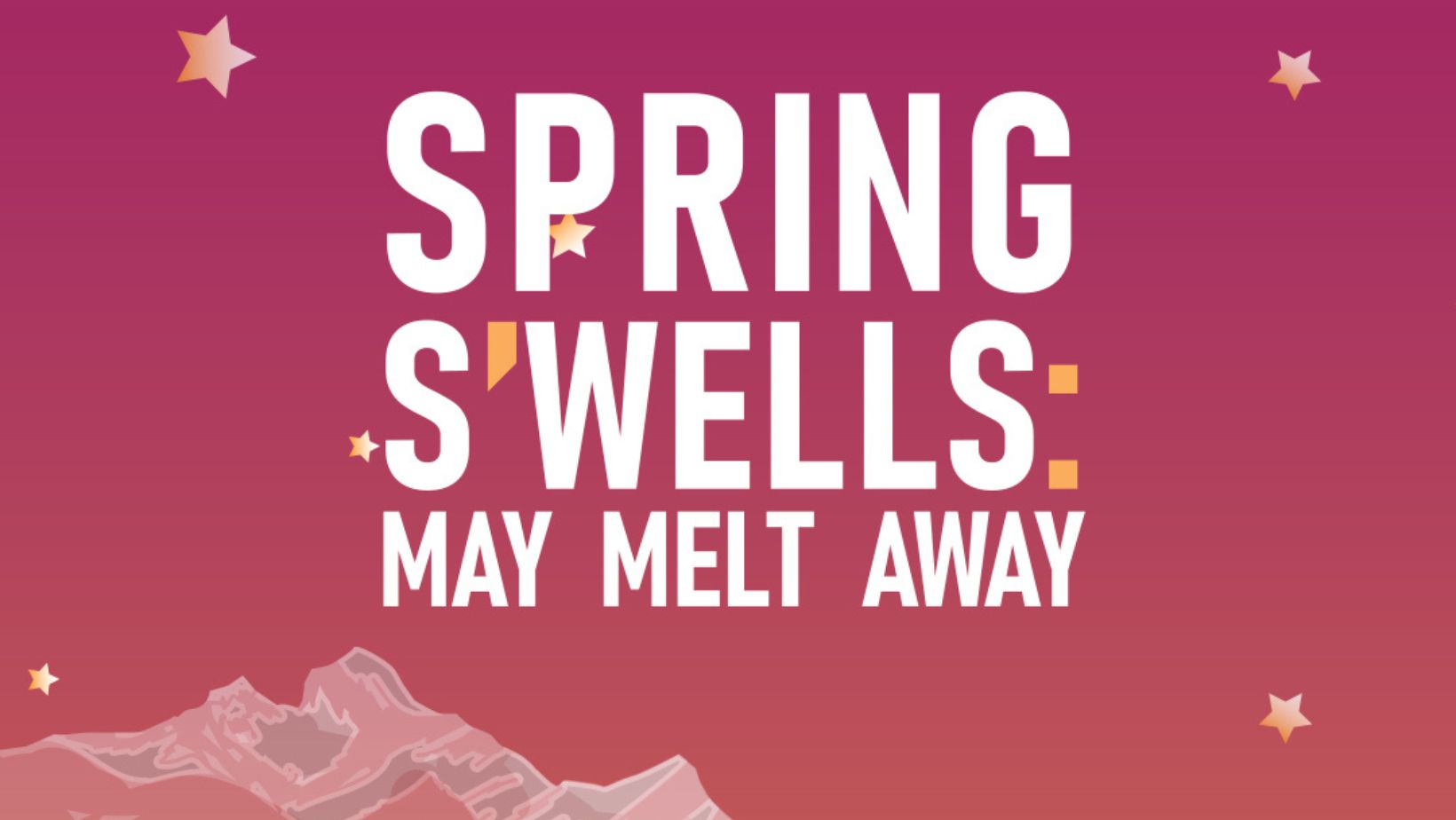 Spring s’Wells | May Melt Away - What's Up in Wells